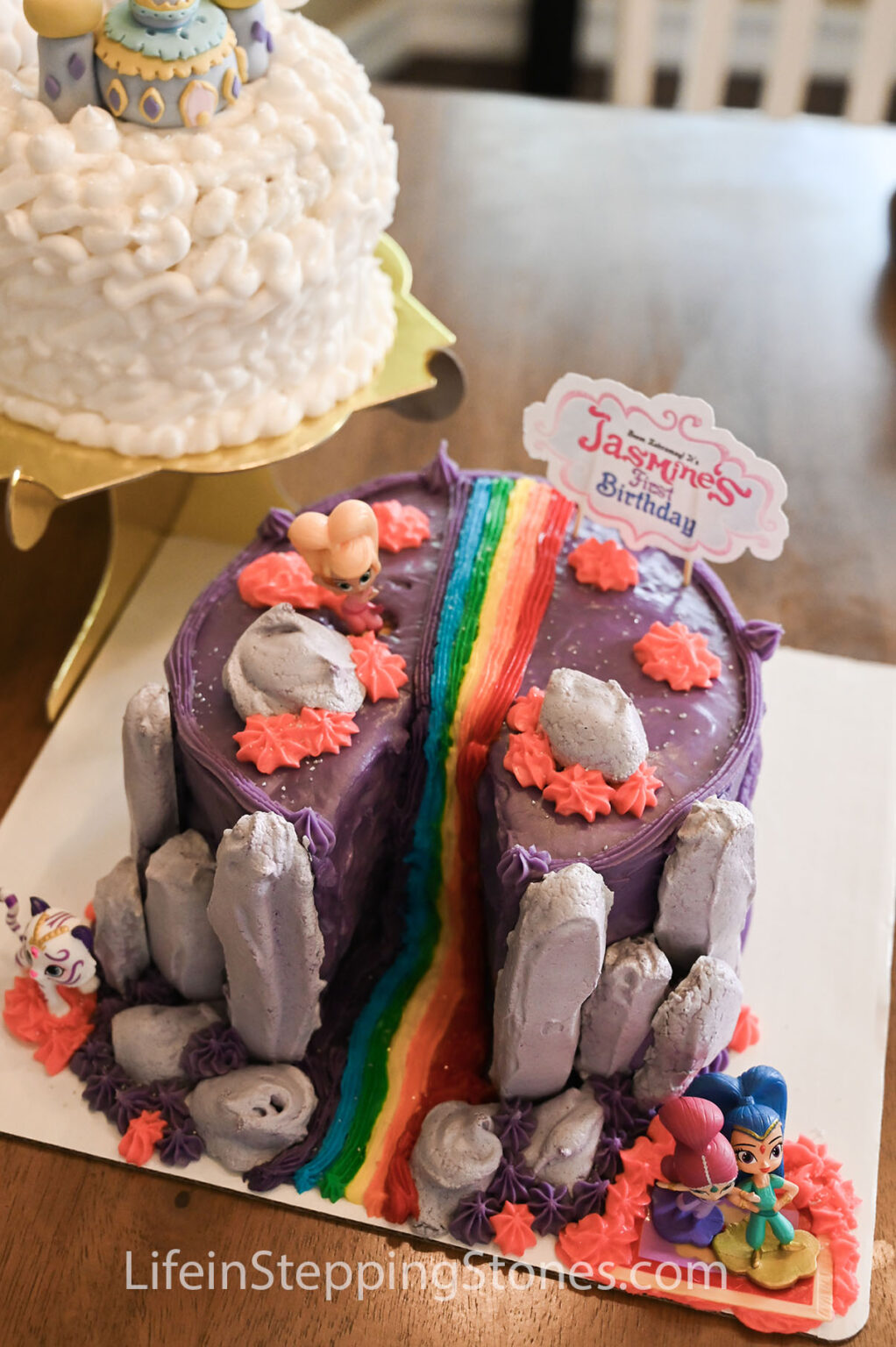 How to Make a Shimmer and Shine Birthday Cake