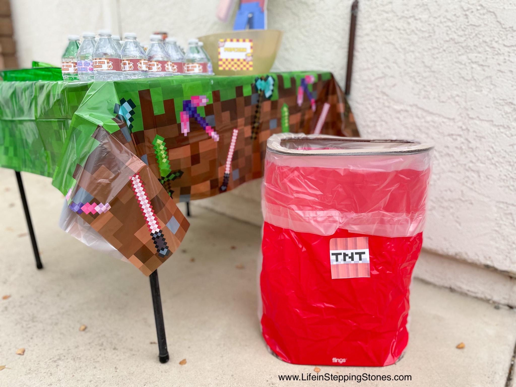 How to Throw an Epic Minecraft Birthday Party | Life in Stepping Stones