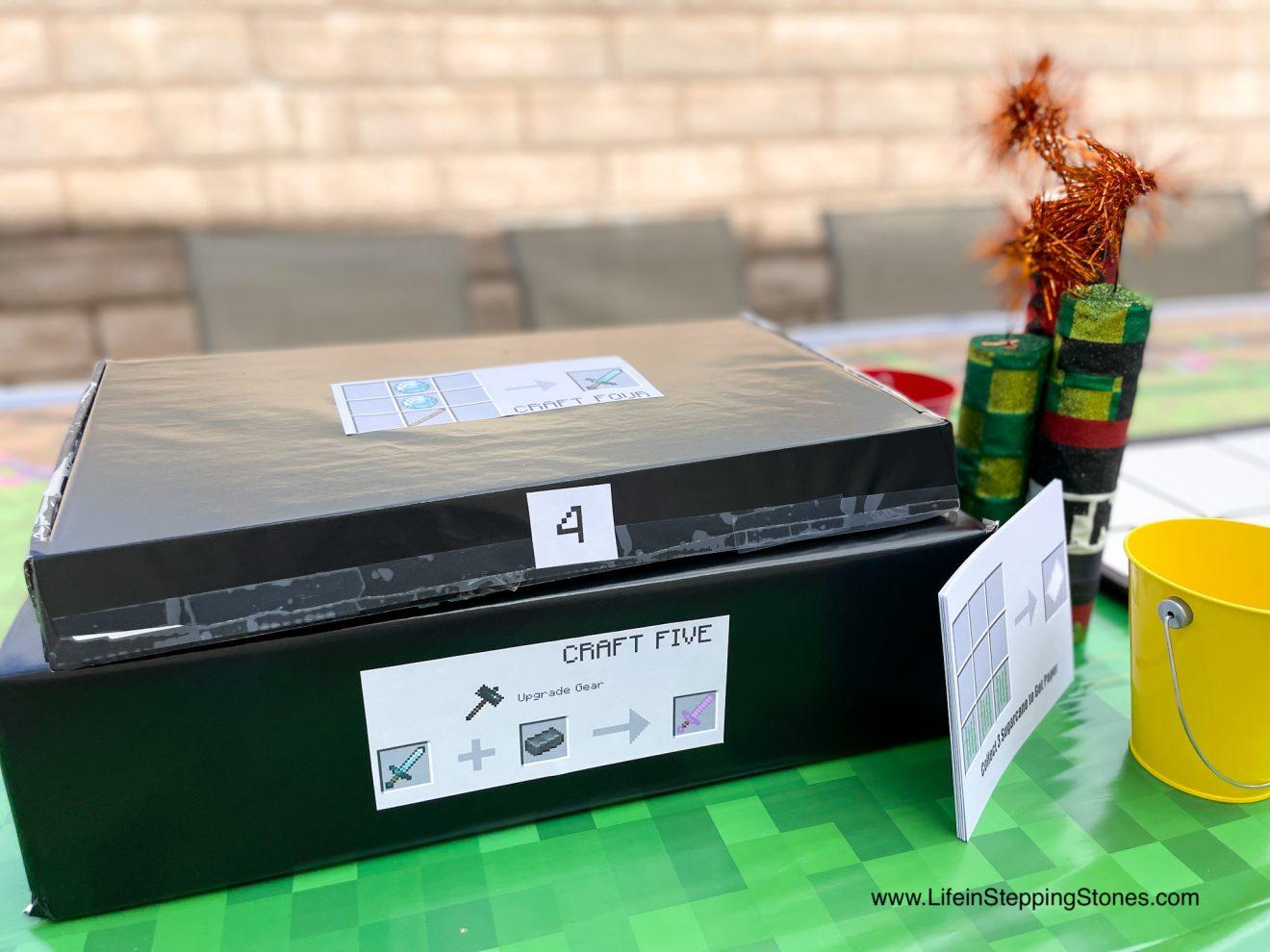 How to Make Minecraft Birthday Party Crafts | DIY Decorations